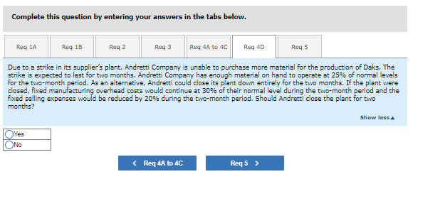 Solved Problem 6-18 (Algo) Relevant Cost Analysls In a | Chegg.com