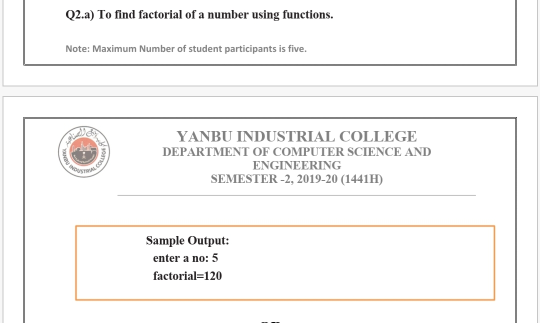 Solved Write An Algorithm C Program And Display The Output
