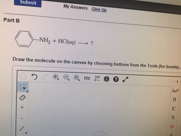 Solved Part A H3C CH-N-CH3 HBr(aq) H3C Draw the molecule on | Chegg.com