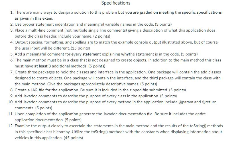 Solved It is under (JAVA PROGRAM), we are currently using | Chegg.com