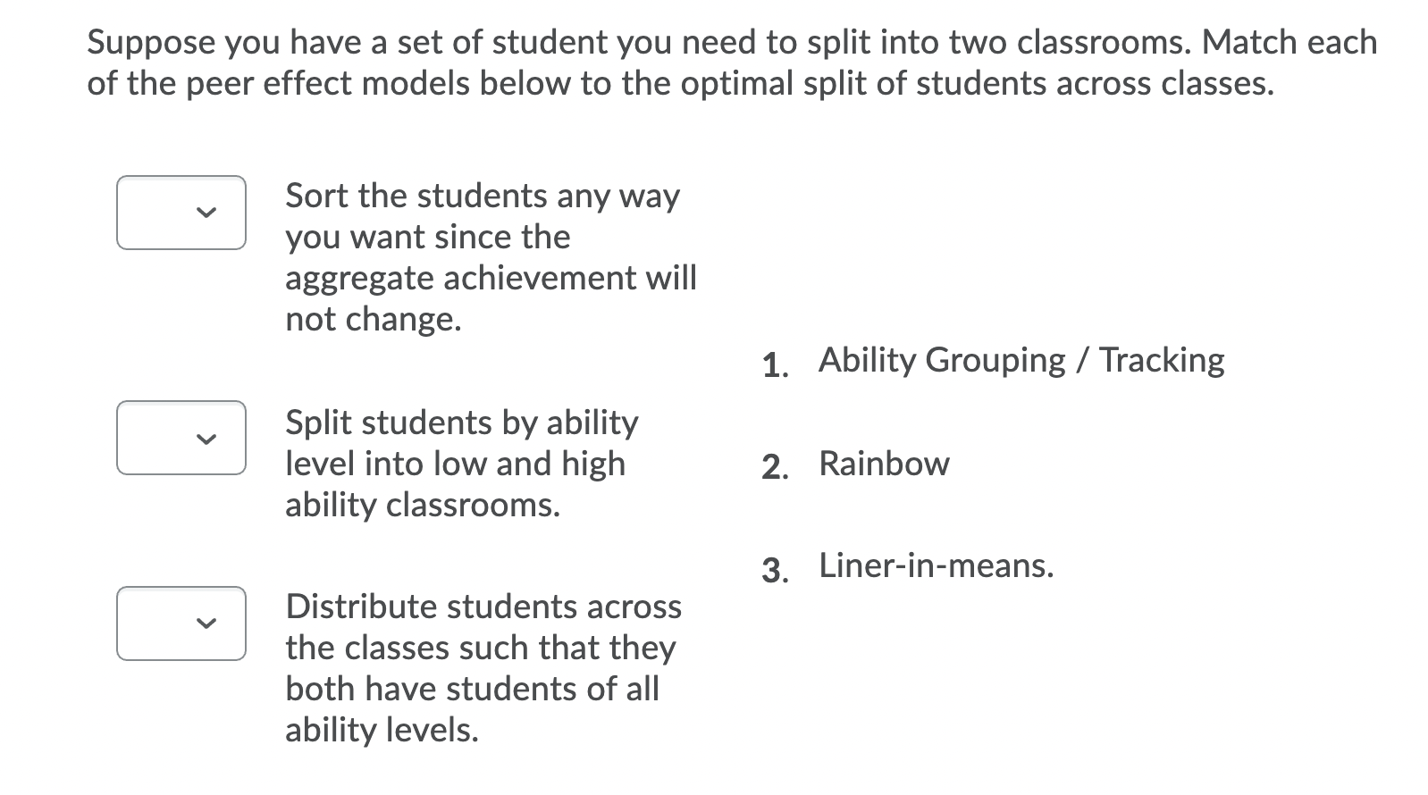 Solved Suppose you have a set of student you need to split | Chegg.com