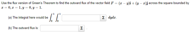 Solved Use the flux version of Green's Theorem to find the | Chegg.com