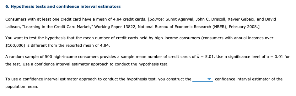 Solved To use a confidence interval estimator approach to | Chegg.com