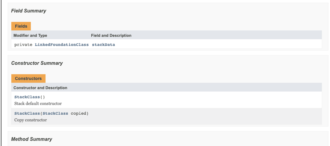 Field Summary Fields Modifier and Type Field and | Chegg.com