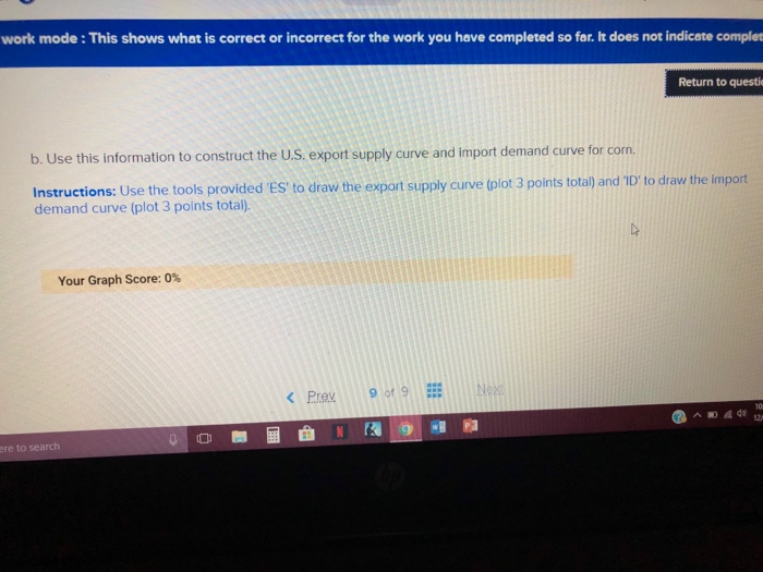 Solved Saved Help Save & Exit y work mode : This shows what | Chegg.com