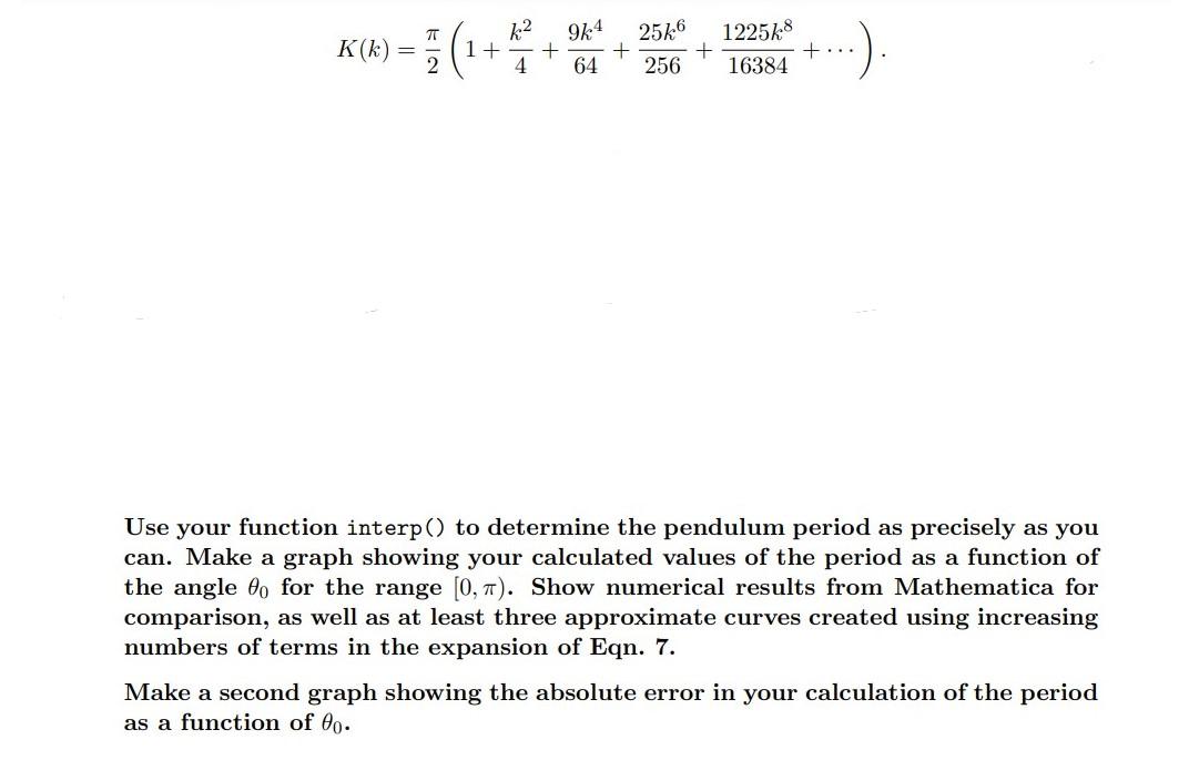 Solved #include double interp(double x, double x_1, double | Chegg.com