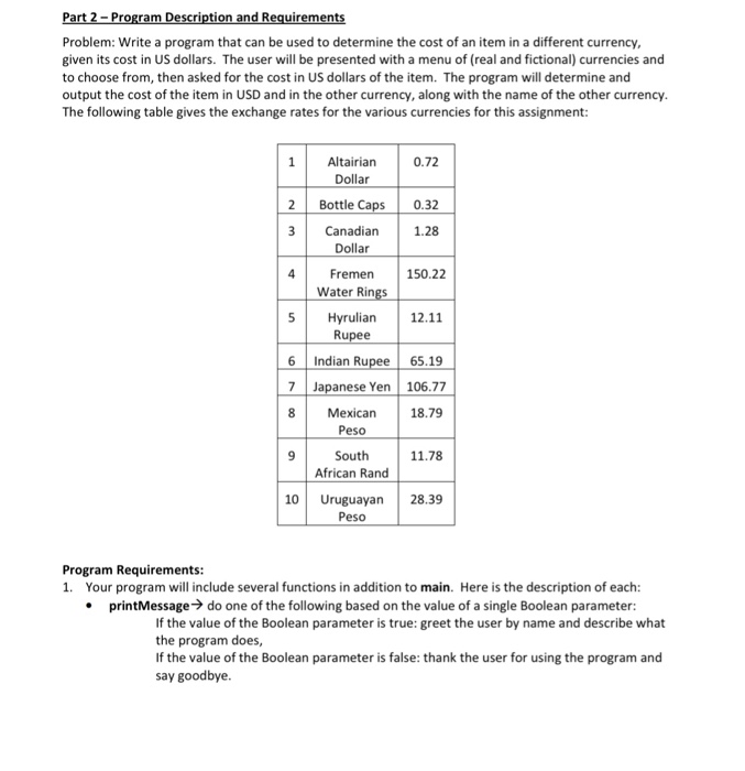 Solved Problem: Write a program that can be used to | Chegg.com