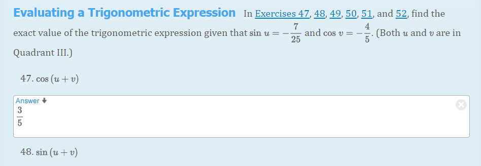 Solved Evaluating a Trigonometric Expression In Exercises | Chegg.com