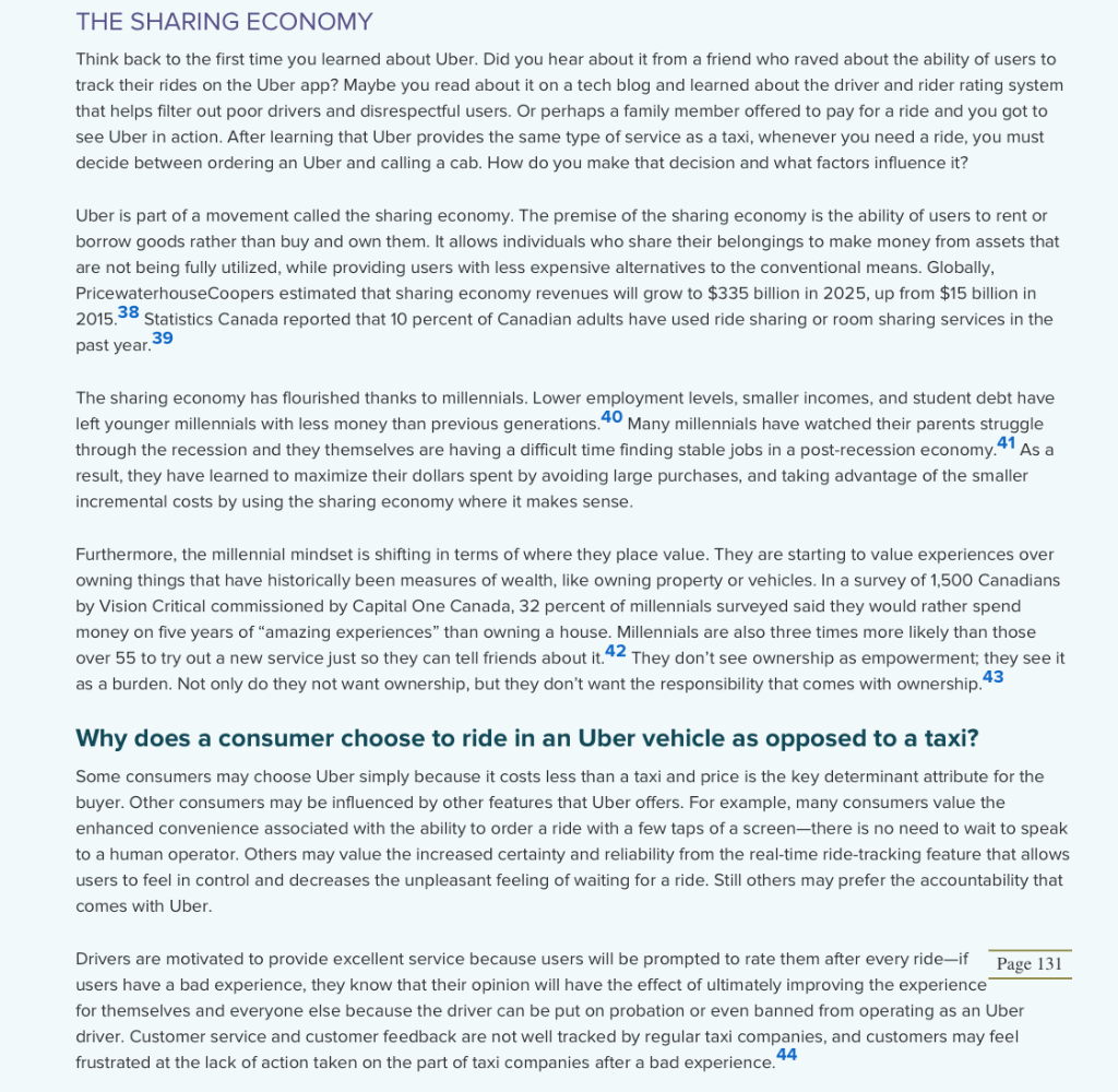 THE SHARING ECONOMY Think back to the first time you | Chegg.com