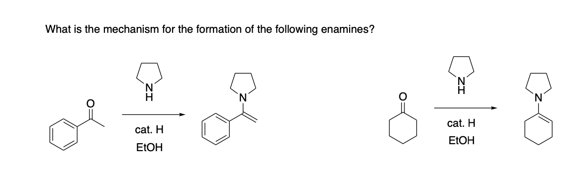 Solved What is the mechanism for the formation of the | Chegg.com