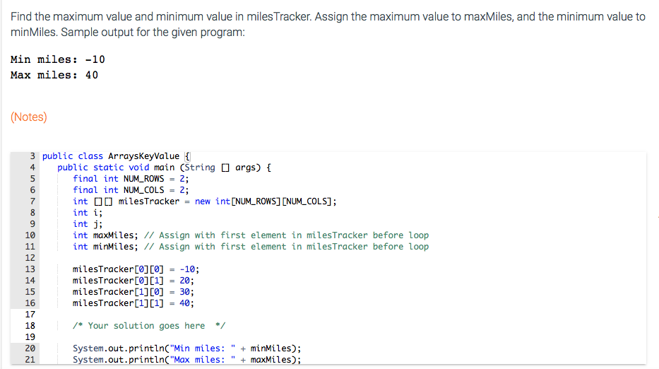 Solved Find the maximum value and minimum value in | Chegg.com