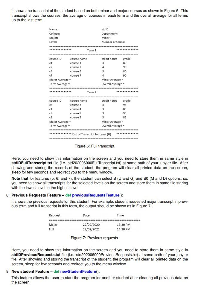 Solved Develop a menu driven complete program that can | Chegg.com