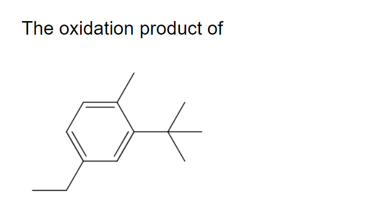 Solved The oxidation product of | Chegg.com