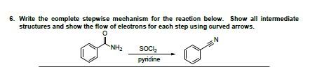 Solved Write the complete stepwise mechanism for the | Chegg.com