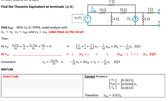 Solved Write the node equations for the three nodes v1 v2 | Chegg.com