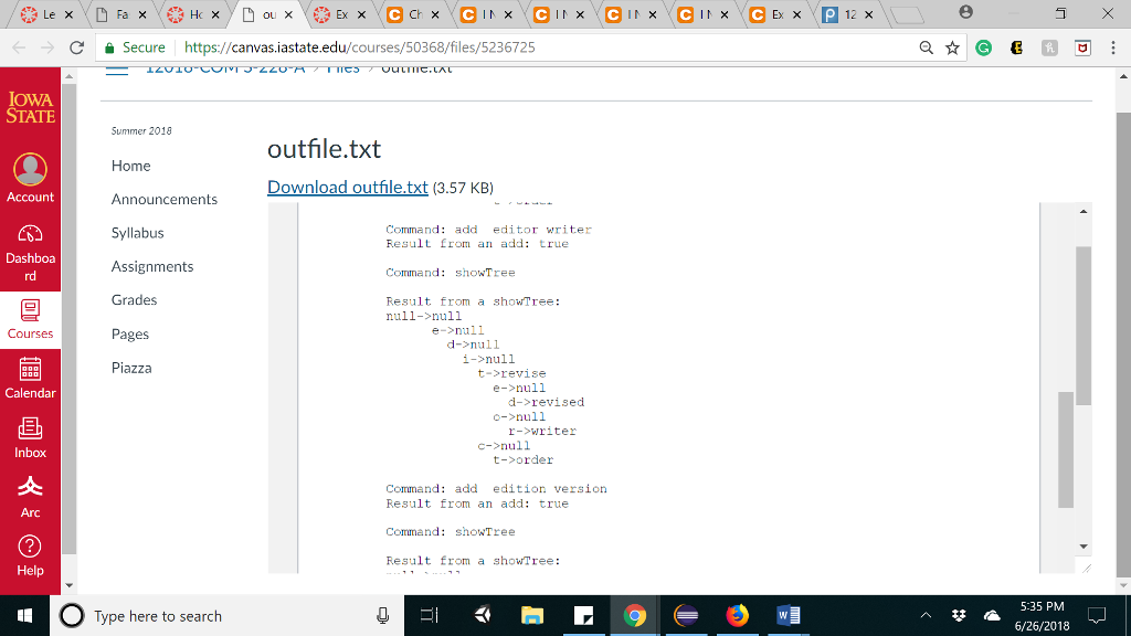 Solved I need help with the following Java code An entry | Chegg.com