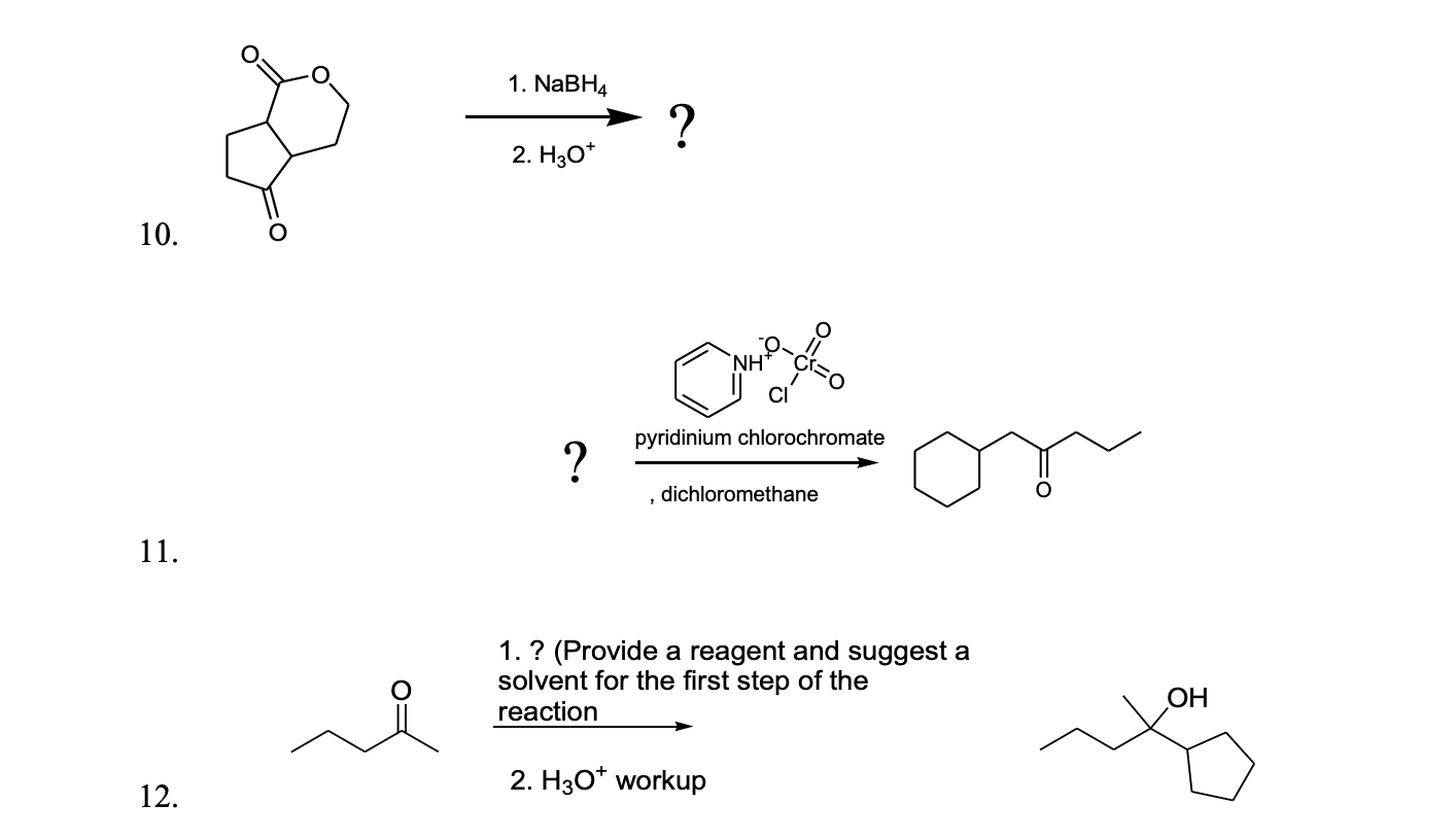 Solved Predict missing starting material, product or reagent | Chegg.com