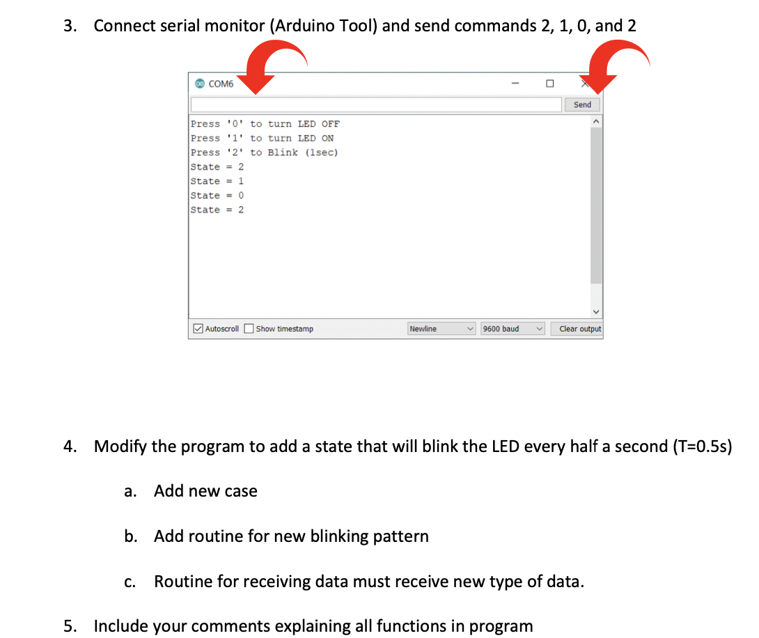 TX, USBRX, 9600); void init_function(void) ⊟{ | Chegg.com