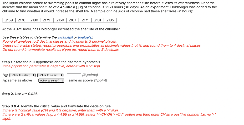 Solved The liquid chlorine added to swimming pools to combat | Chegg.com