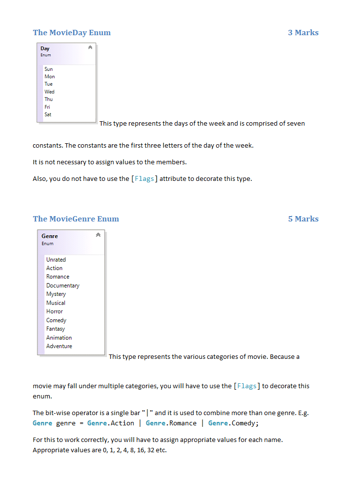 Solved Using C# This is the most complex application that | Chegg.com
