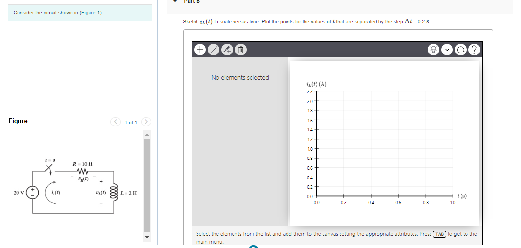 Solved Consider the circuit shown in Figure 1). Sketch if(t) | Chegg.com
