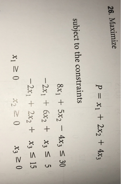 Solved hobilems 13-28, use the simplex method to solve each | Chegg.com