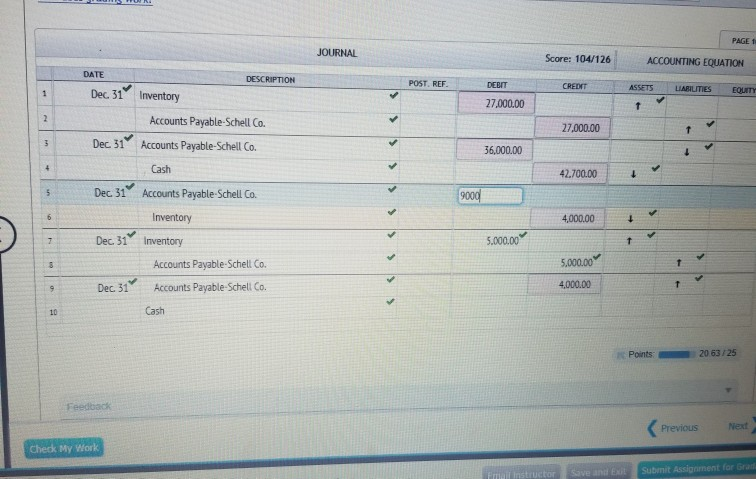 Solved instructions Chart of Accounts Journal Instructions | Chegg.com