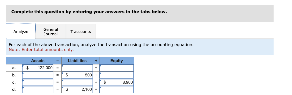Solved QS 2-8 (Algo) Analyzing transactions and preparing | Chegg.com