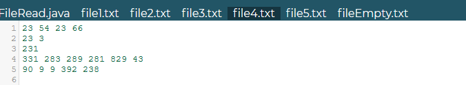 Solved implement this code by java. The file fileEmpty is a | Chegg.com
