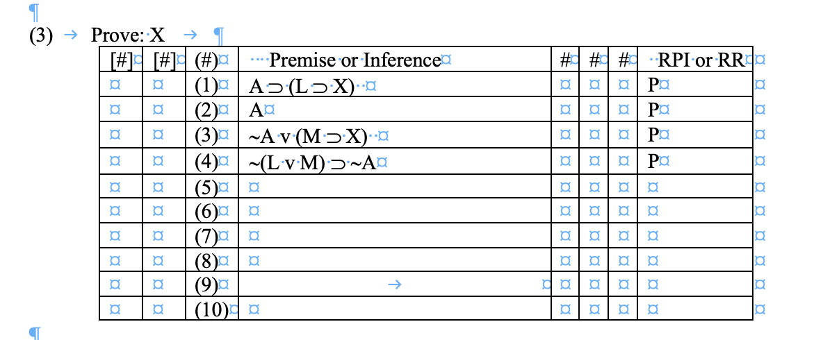 Solved Proofs Using RPI and RR.Directions: Complete | Chegg.com