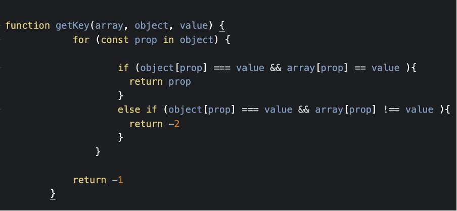 Solved I wrote a function that searches through the values | Chegg.com