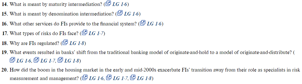 Maturity Intermediation An additional dimension of | Chegg.com