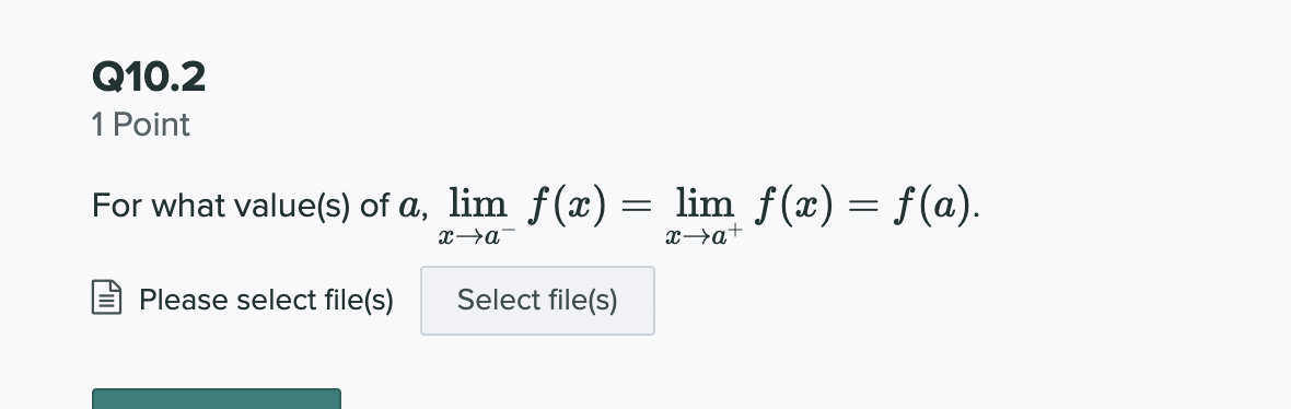 Solved Q10 3 Points Let {x−a∣x2−a2∣,(x+a)2 if x | Chegg.com Solved Q10 3 Points Let {x−a∣x2−a2∣,(x+a)2 if x | Chegg.com