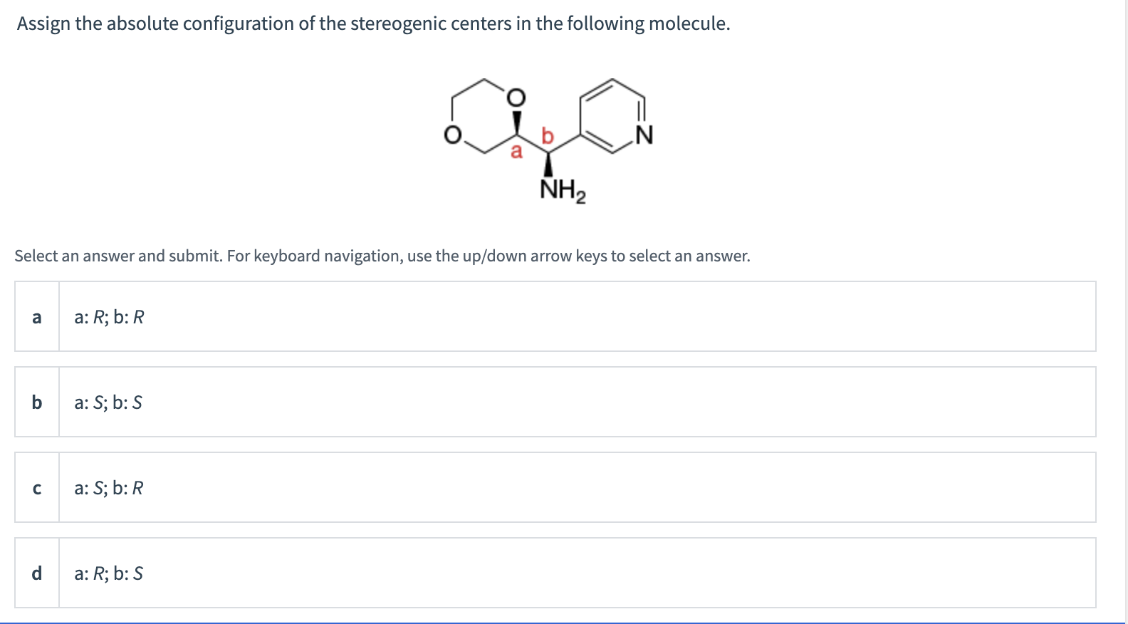 Solved Assign the absolute configuration of the stereogenic | Chegg.com