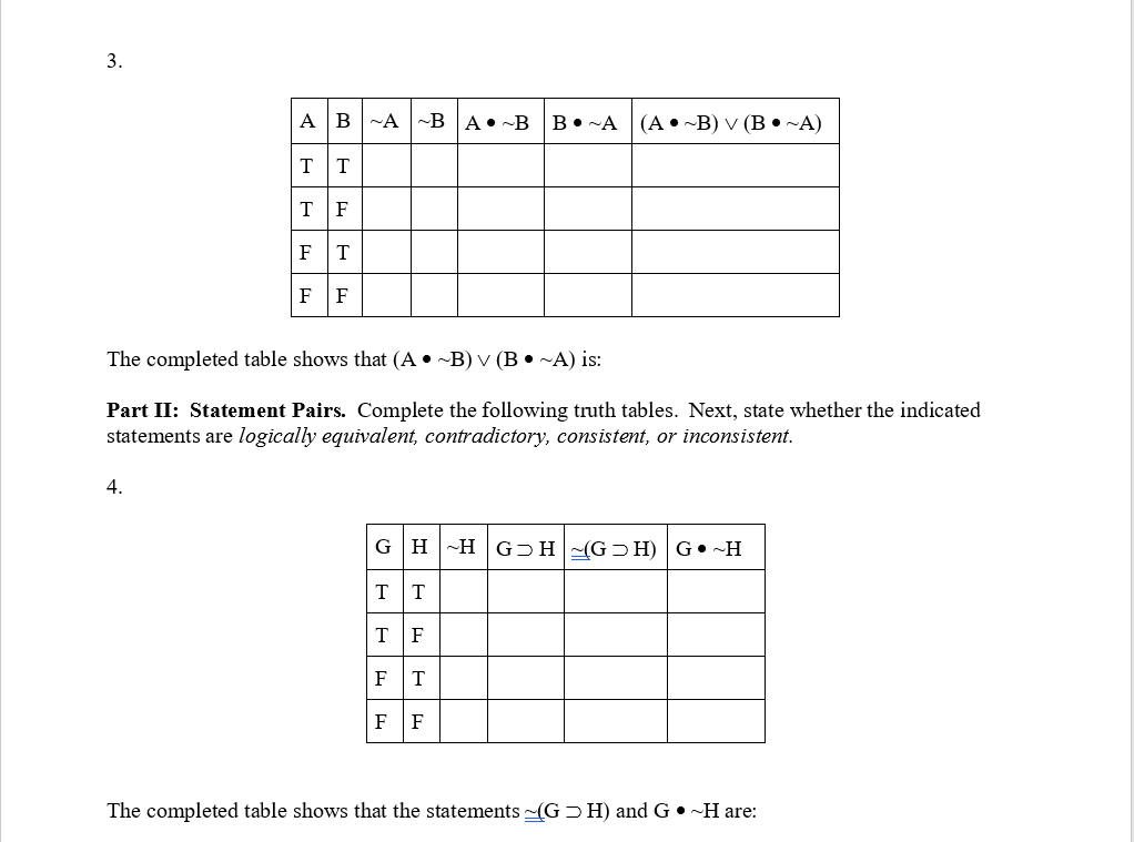 (A) Symbolization and Translation Part I: Use the | Chegg.com