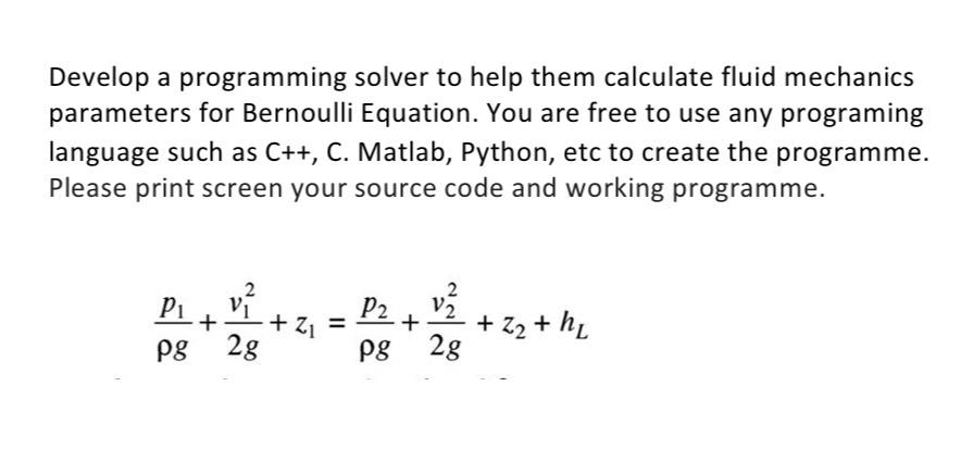 Solved Develop a programming solver to help them calculate | Chegg.com