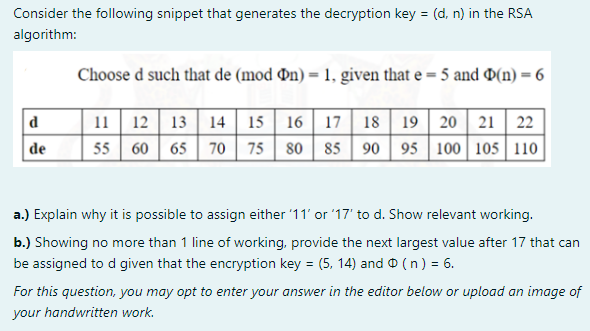 Solved Consider the following snippet that generates the | Chegg.com