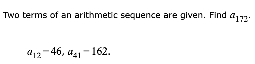 Solved Find the eighth term of the geometric sequence from | Chegg.com