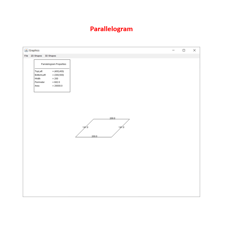 Solved Cube.java Rectangle.java Parallelogram.java X | Chegg.com