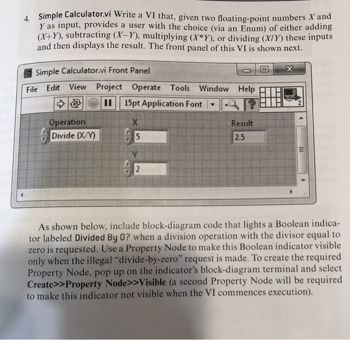 Solved Labview program in NI software ( National | Chegg.com