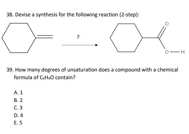 Solved Devise a synthesis for the following reaction | Chegg.com