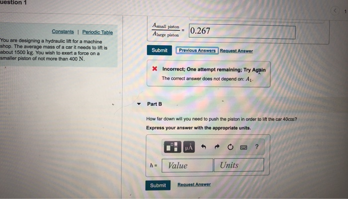 Solved Constants | Periodic Table Part A You are designing | Chegg.com