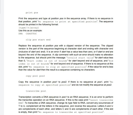 Title: DNA Strings in Linked List A key element in | Chegg.com