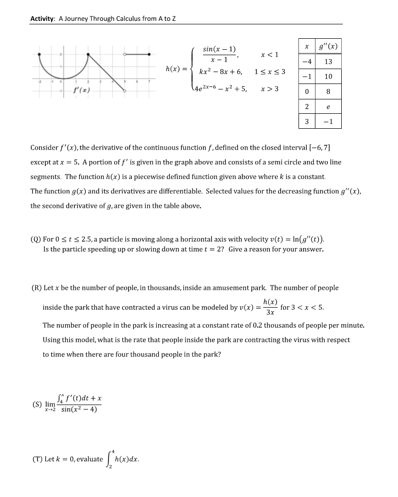 Solved Please number your steps and show all of your work as | Chegg.com