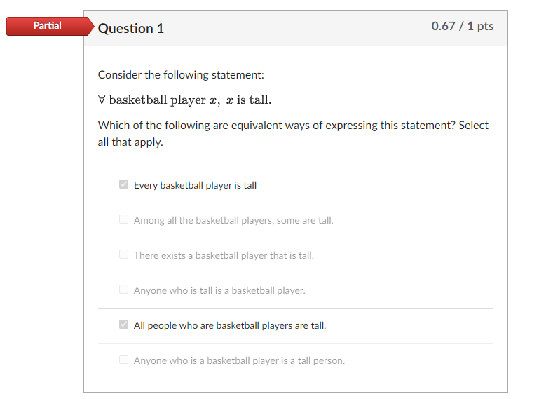 Solved Consider the following statement:AA ﻿basketball | Chegg.com