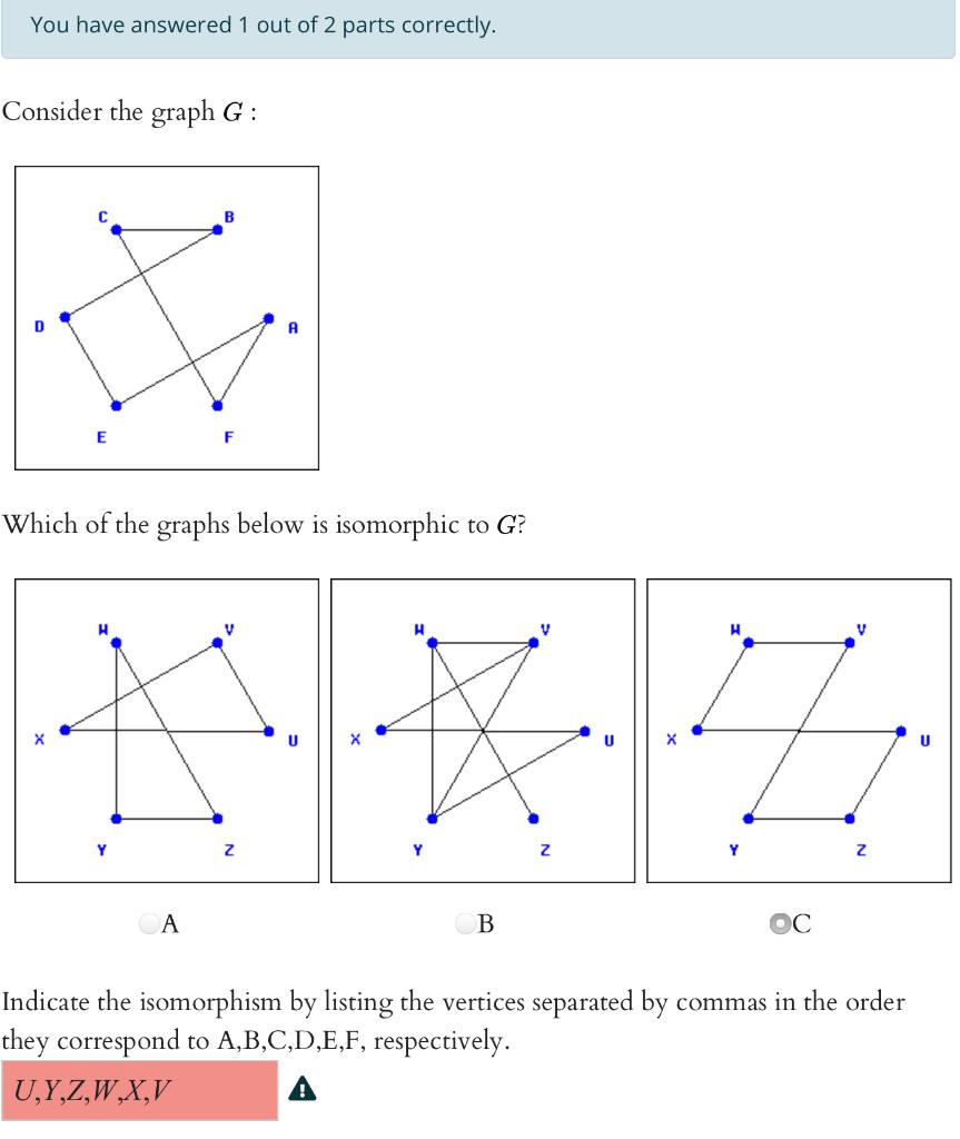 Solved Construct A Graph With Vertices D E F G H I 