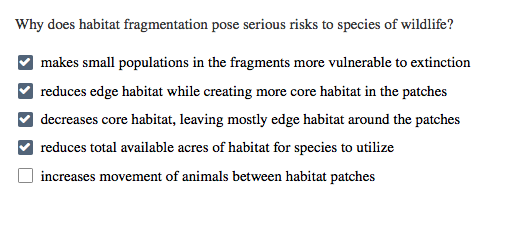 Habitat Fragmentation Quotes