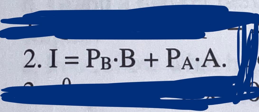 Solved 2. I=PB⋅B+PA⋅A. | Chegg.com