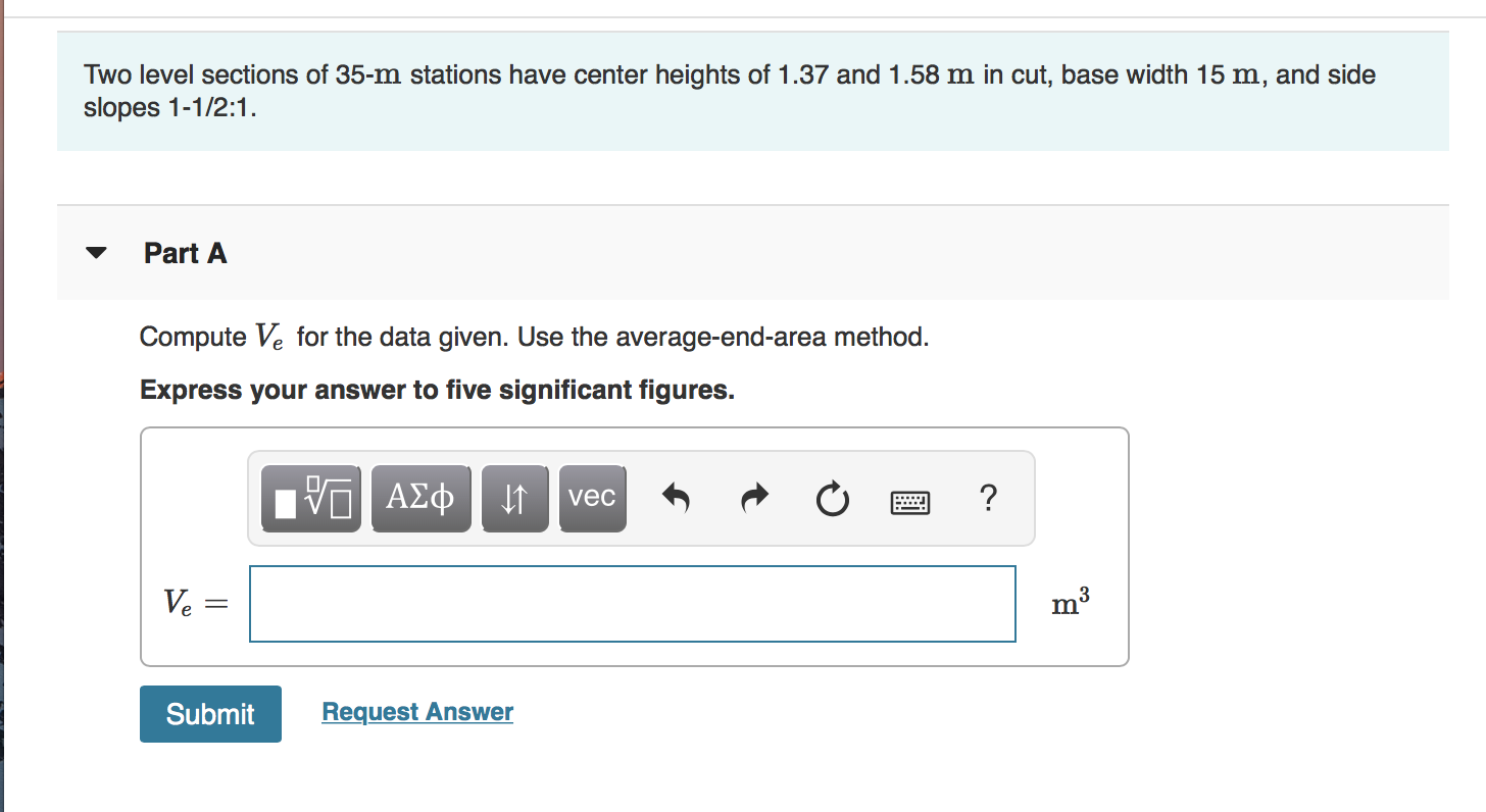 Solved Two level sections of 35-m stations have center | Chegg.com