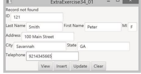 Solved Java database connect Write a program that | Chegg.com